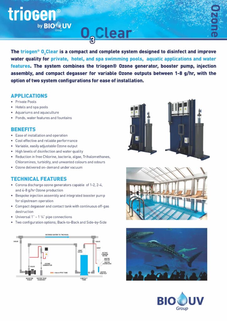 Triogen Ozone Generator Catalogue – Miracle Consultants and Engineering Co.